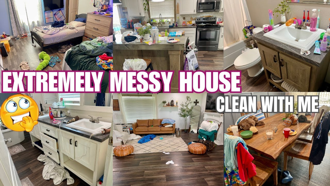 *NEW* WHOLE HOUSE | EXTREME CLEAN WITH ME | BEFORE AND AFTER | DEEP ...