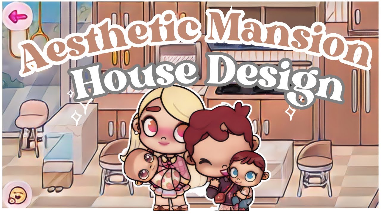 Aesthetic Mansion House Design Idea | Avatar World #avatarworld # ...