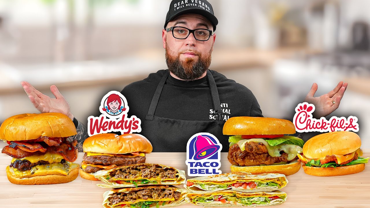 I Made The Most Popular Fast Food Items At Home! - YouTube