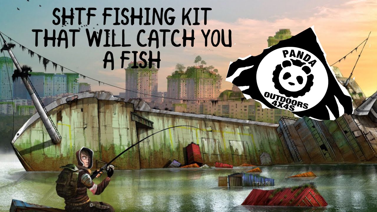 SHTF BUG OUT BAG fishing kit - YouTube