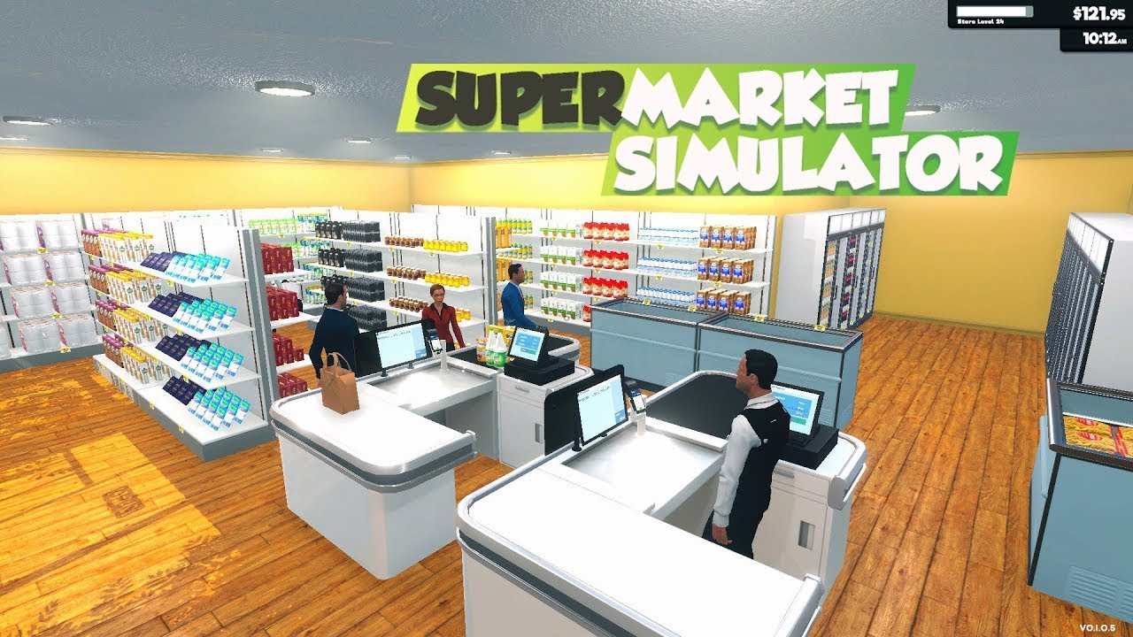 LIVE: Playing Supermarket Sim (ep 1) - YouTube