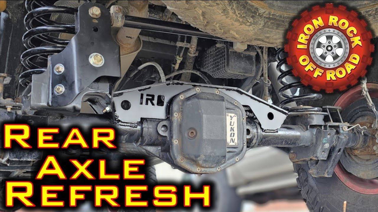JT Rear Axle Truss + Raised Track Bar Bracket - YouTube