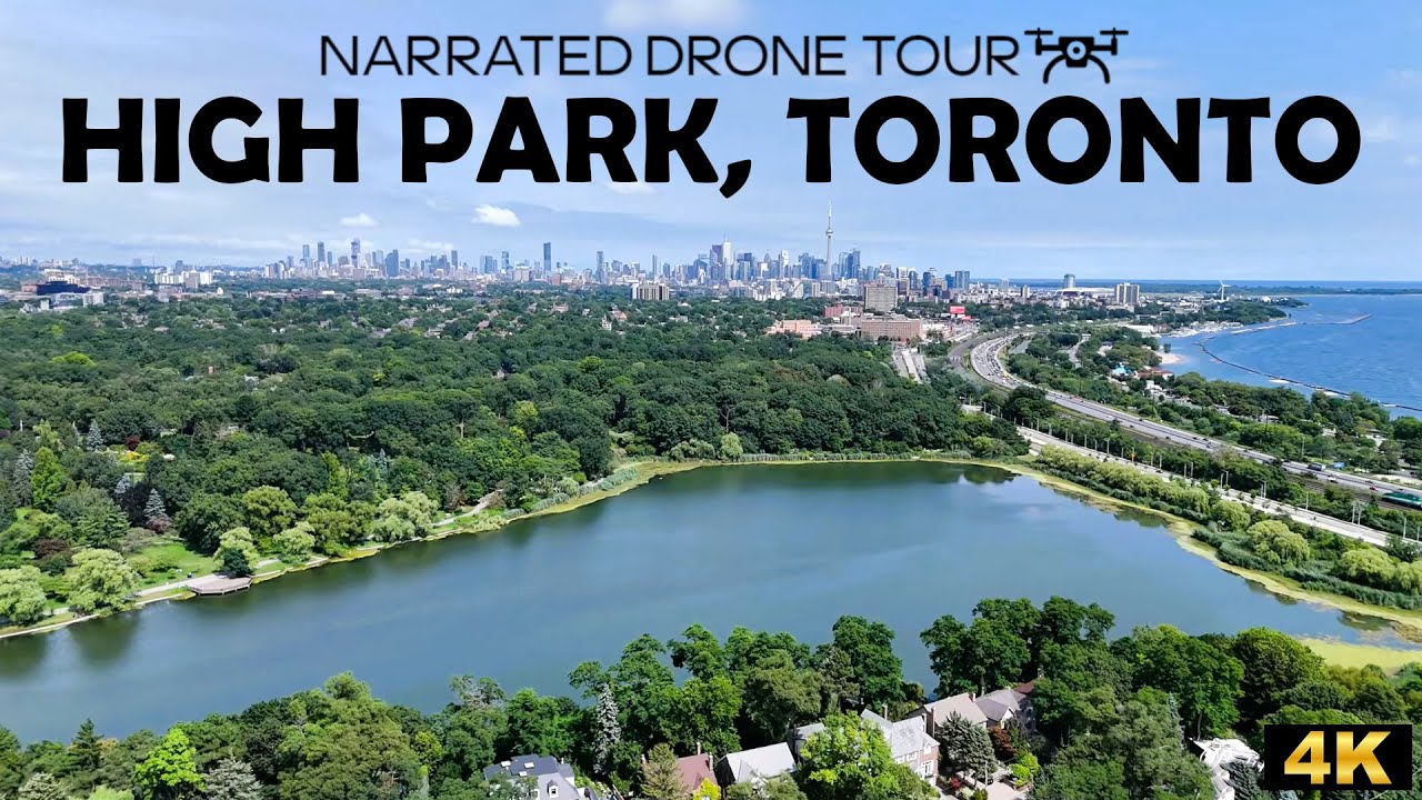 🌳 Soaring Over High Park: Stunning 4K Drone Footage of Toronto's Urban ...