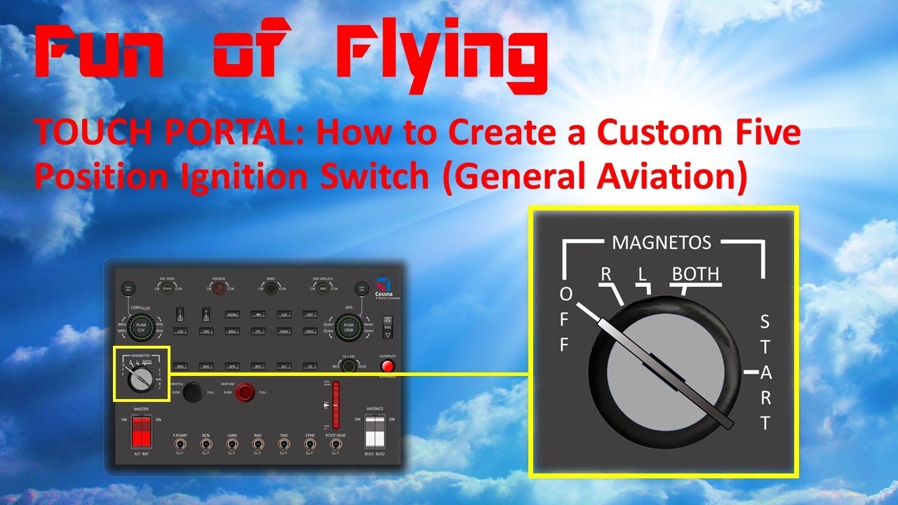 TOUCH PORTAL: How to Create a Fully Animated Five Position Ignition ...