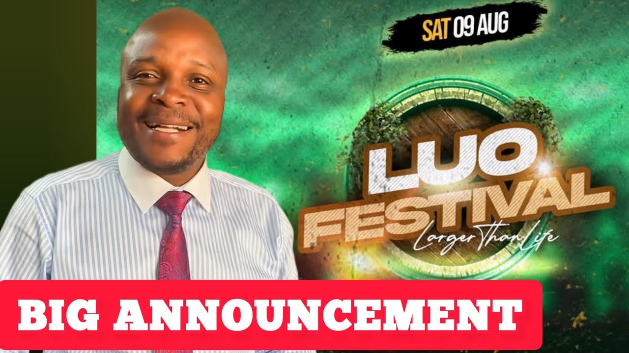 BIG ANNOUNCEMENT: LUO FESTIVAL - YouTube