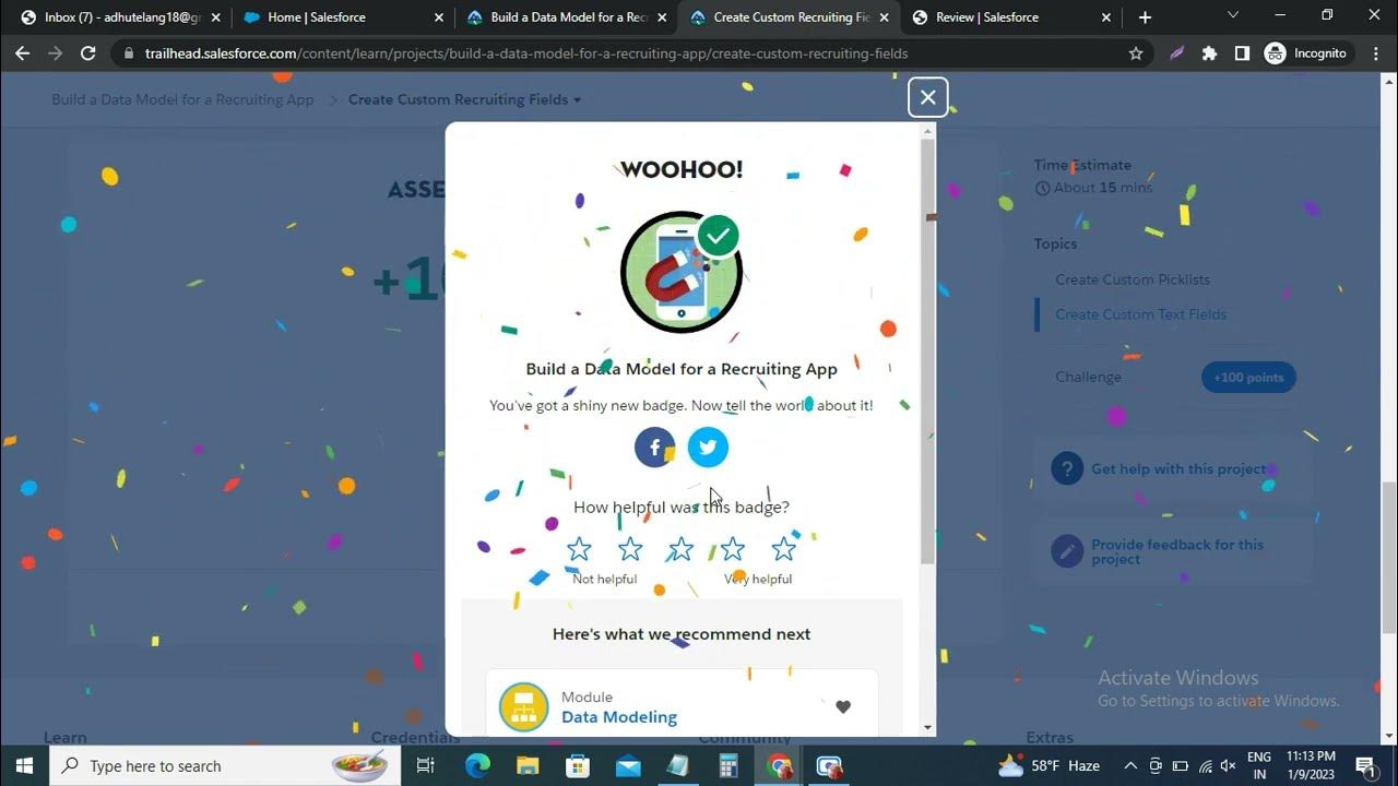Create Custom Recruiting Fields | Build a Data Model for a Recruiting App - YouTube