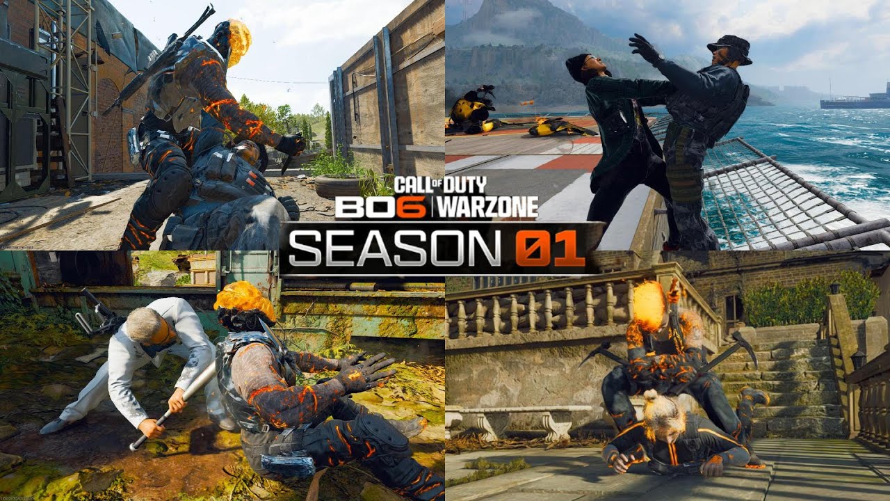 Black Ops 6 All Season 1 Battle Pass Finishing Moves (Blackcell + MORE ...