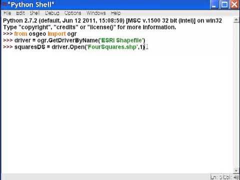 Week6: 4) Python Scripting To Compute Percentage of Overlap Between Polygon Layers. - YouTube