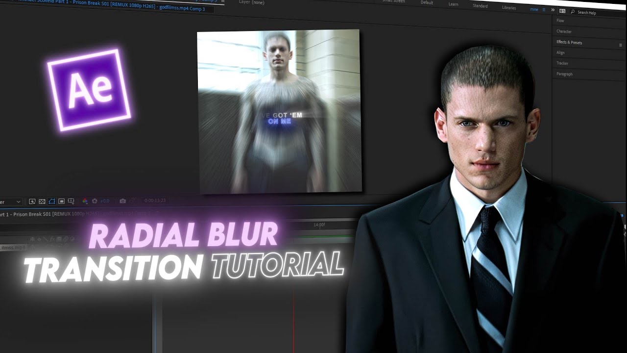 Radial Blur Transition Tutorial | After Effects - YouTube