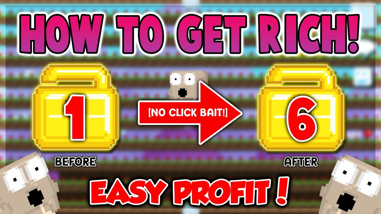 How To Get Rich With 1Wl! *1WL* (EASY PROFITS!) 100% WORKS - Growtopia ...