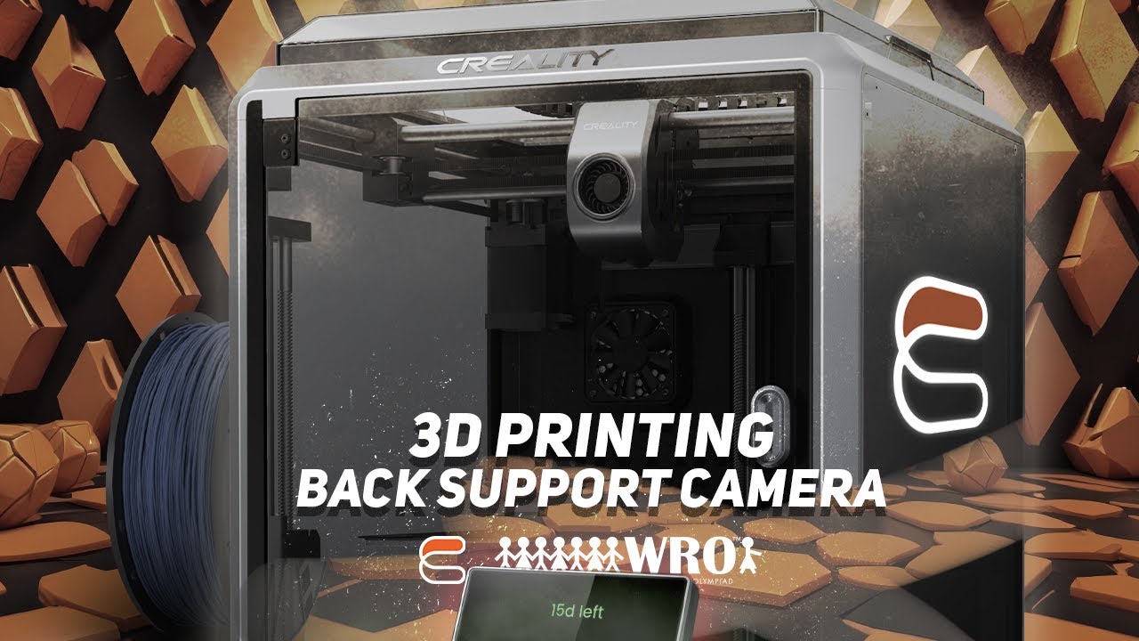 Back Support Camera 3D printing Timelapse - YouTube