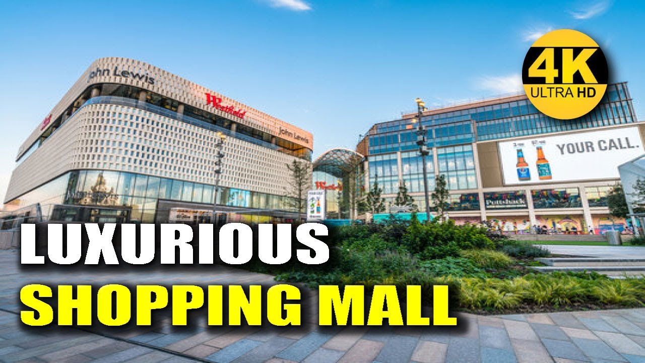 Luxurious Shopping Mall for the Rich People Shepherd's Bush London 4K ...