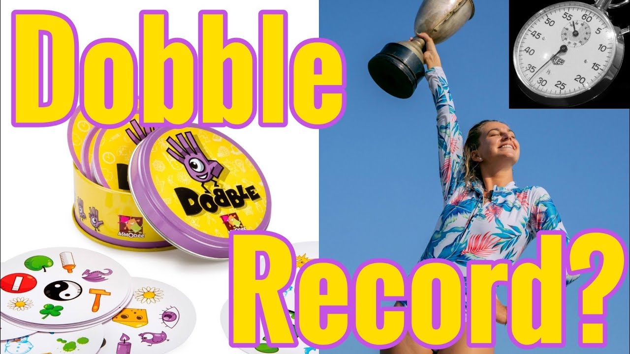 Dobble World Record Attempt | Fastest Dobble player? - YouTube