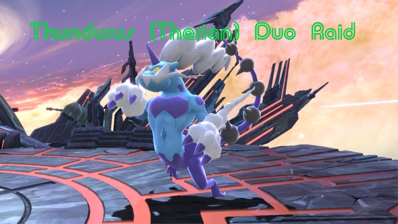 Thundurus (Therian) Duo Raid - Pokemon Go - YouTube
