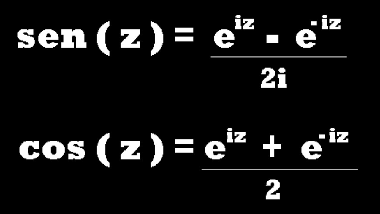 Definição complexa de Seno e Cosseno - YouTube