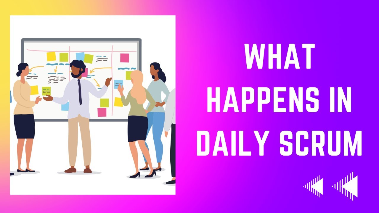 What happens in Daily Scrum - Business Analyst & Scrum Master REALTIME ...