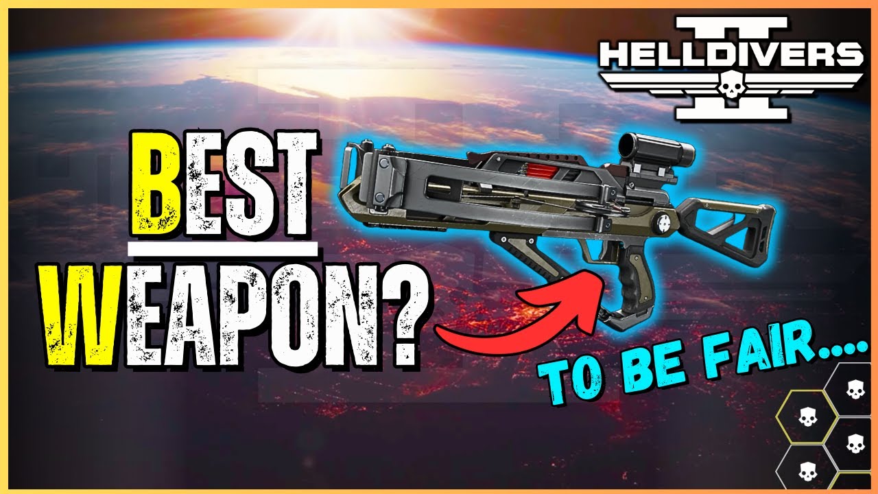 How GOOD is the CROSSBOW?... to be fair | Helldivers 2 - YouTube