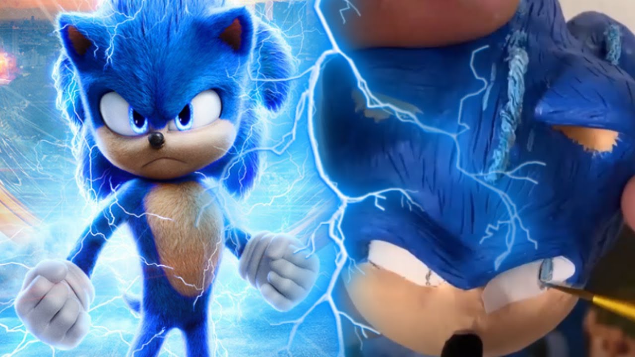 Sonic Movie (2020) Clay Sculpting Figure - YouTube