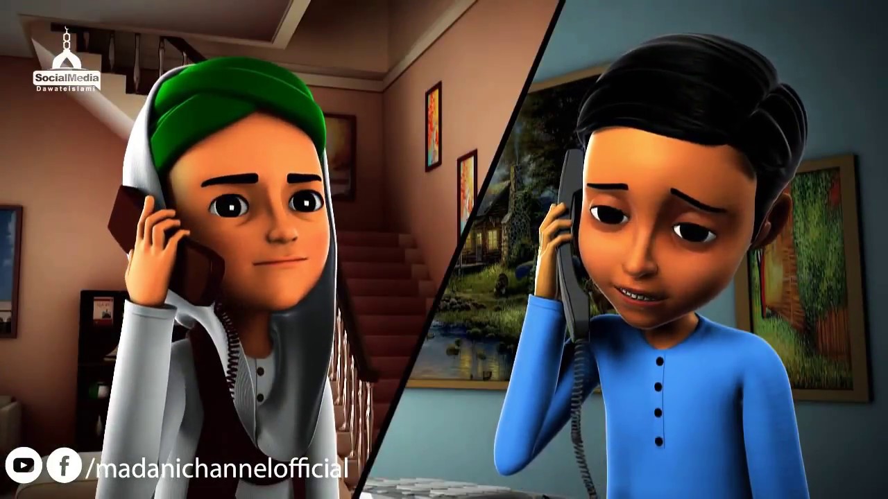 Islamic Kids Cartoon | 3D Animation | Marhaba Ramadan madni cartoon ...