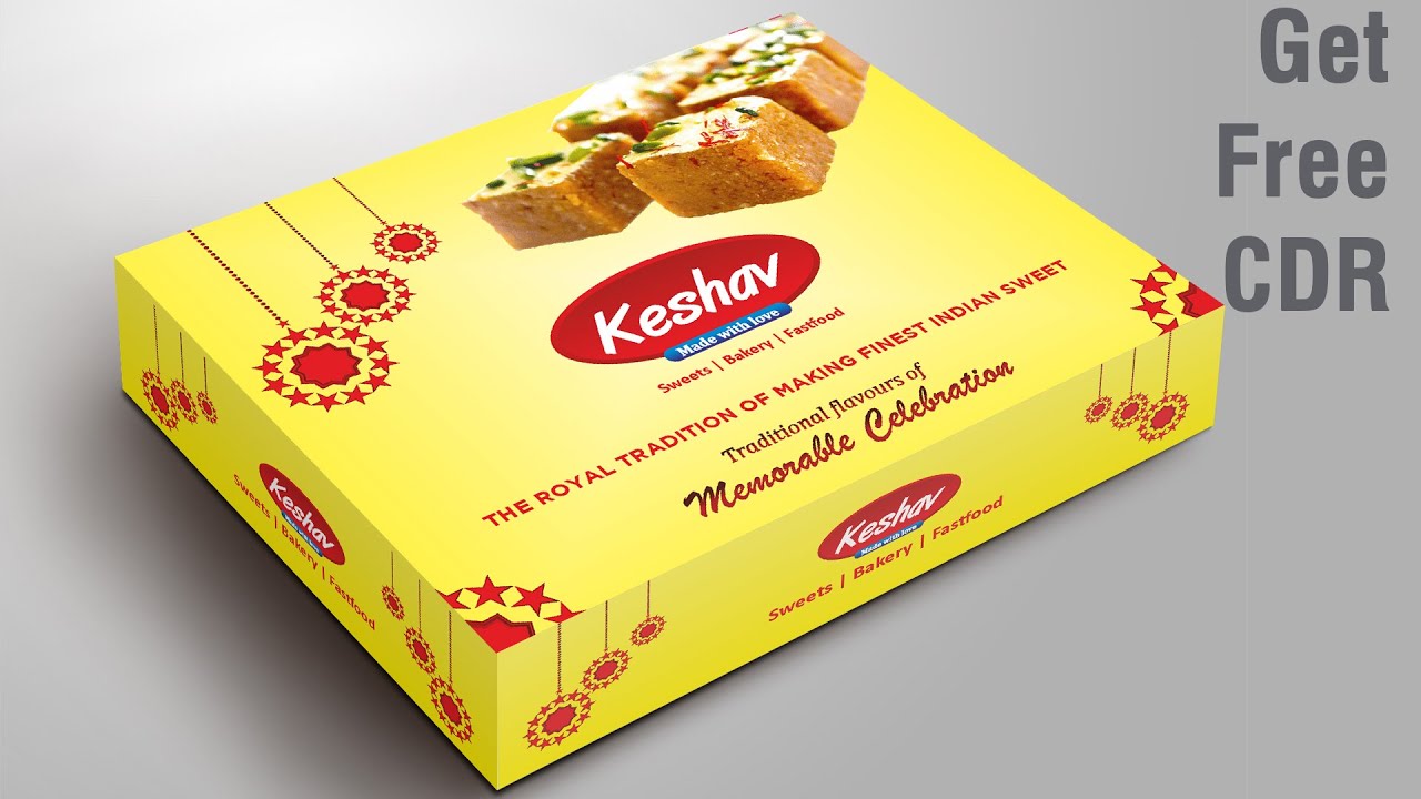 Sweet box design in Coreldraw X7 Graphic Design 4u - YouTube