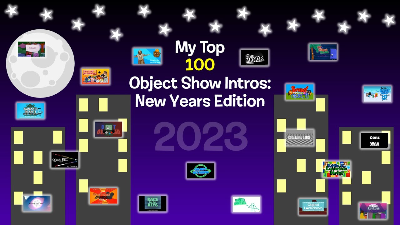 My Top 100 Object Show Intros: New Years Edition - YouTube