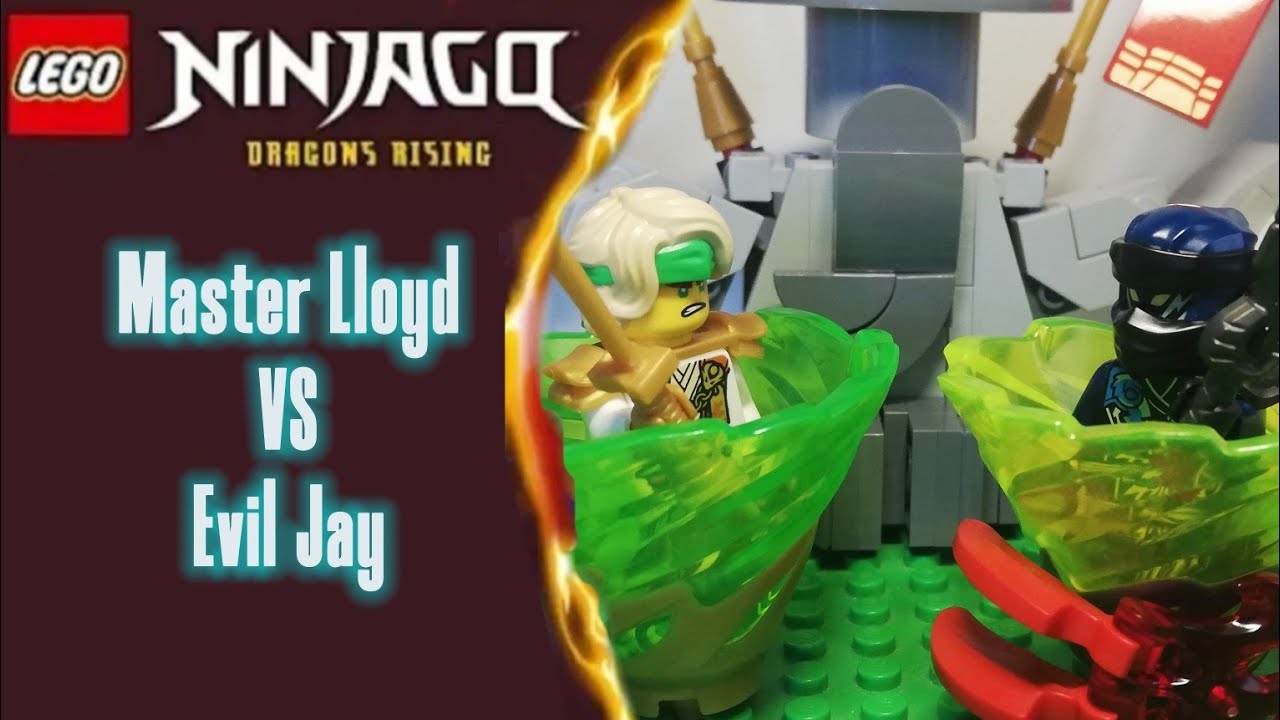 Master Lloyd vs Evil Jay | Ninjago Dragons Rising (for @Dragon_Bricks4 ...
