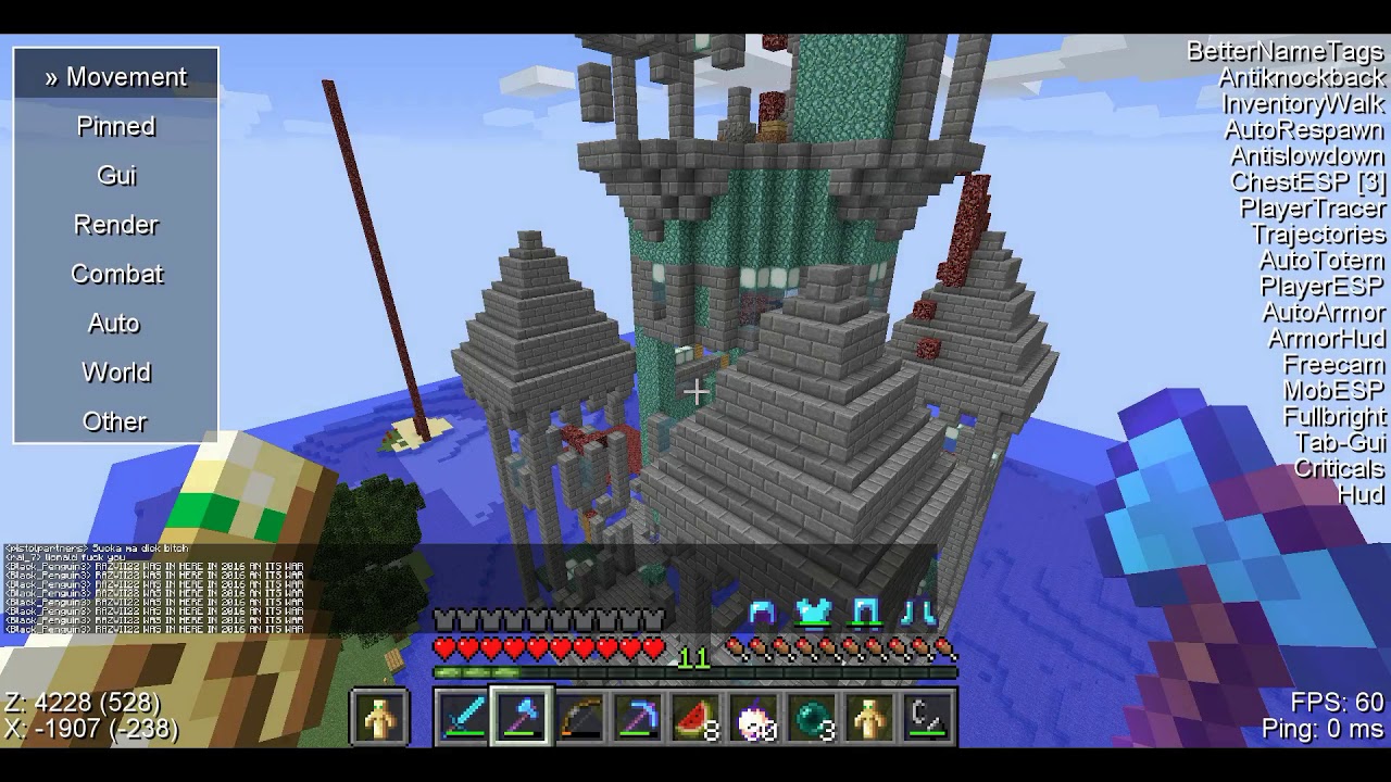 2b2t: How I found Xcc2's Prismarine Castle - YouTube