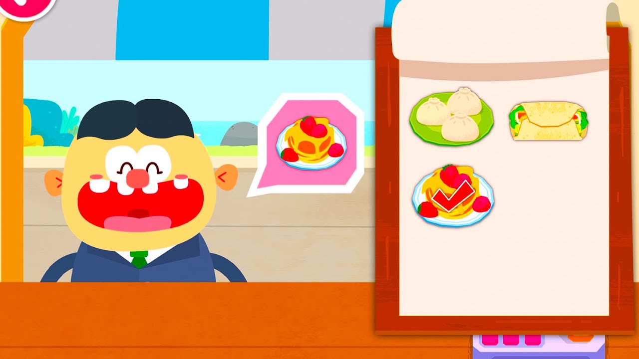 Cooking Restaurant | Fun and Interactive Game Play | Baby Bus Kids ...