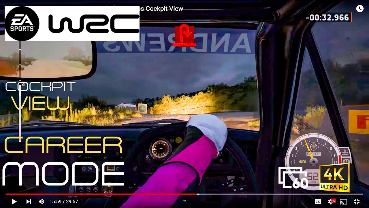EA Sports WRC 2023 Career Mode (19) 4K 60fps Cockpit View - YouTube