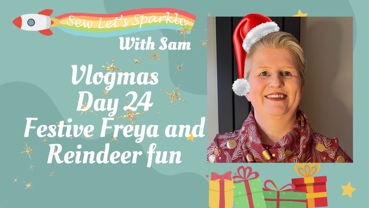 Day 24 - Festive Freya and Reindeer fun - YouTube