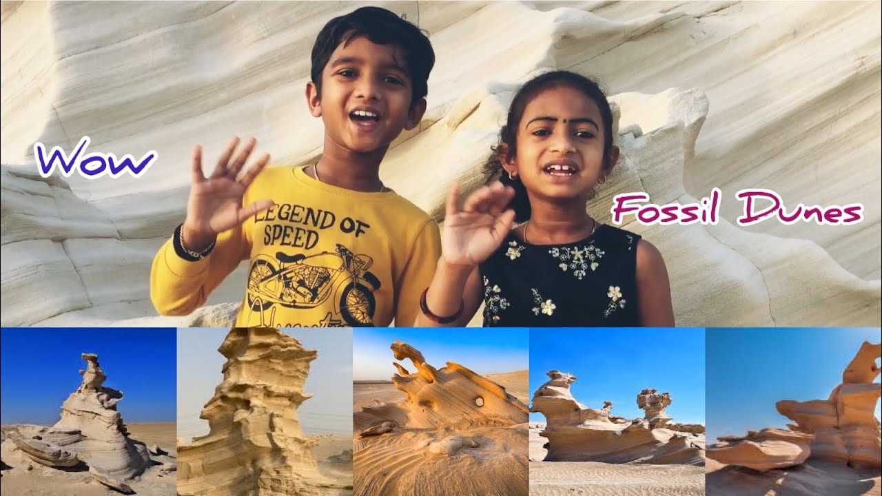 Fossil Dunes at Abu Dhabi U.A.E | Kupoos Kids - YouTube