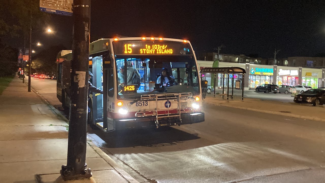 CTA Bus Ride 15 Jeffrey Local From 47th Red Line To 51st/Cottage Grove ...