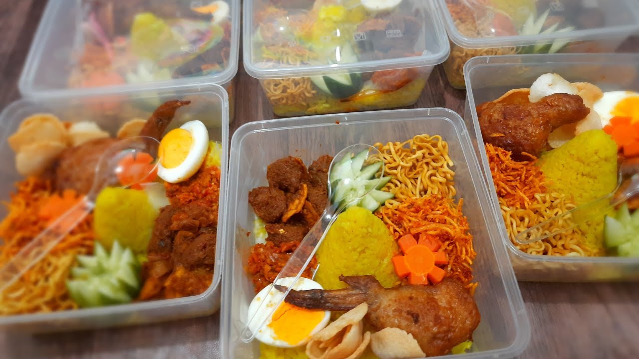 Buat Tumpeng Mini Box seperti ini terlihat lebih menarik dan mewah ...