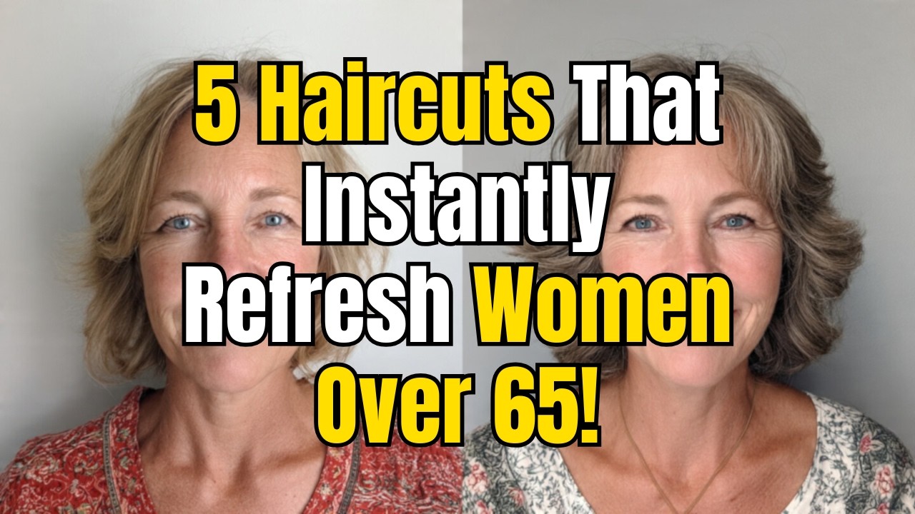 5 Haircuts Women Over 65 Are Choosing to Look Instantly Fresher and ...