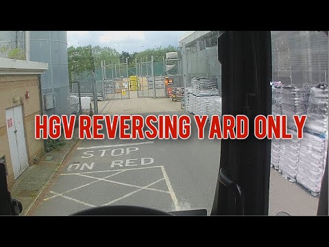HGV Class 1 Reversing Yard Only UK #truckerjoe - YouTube