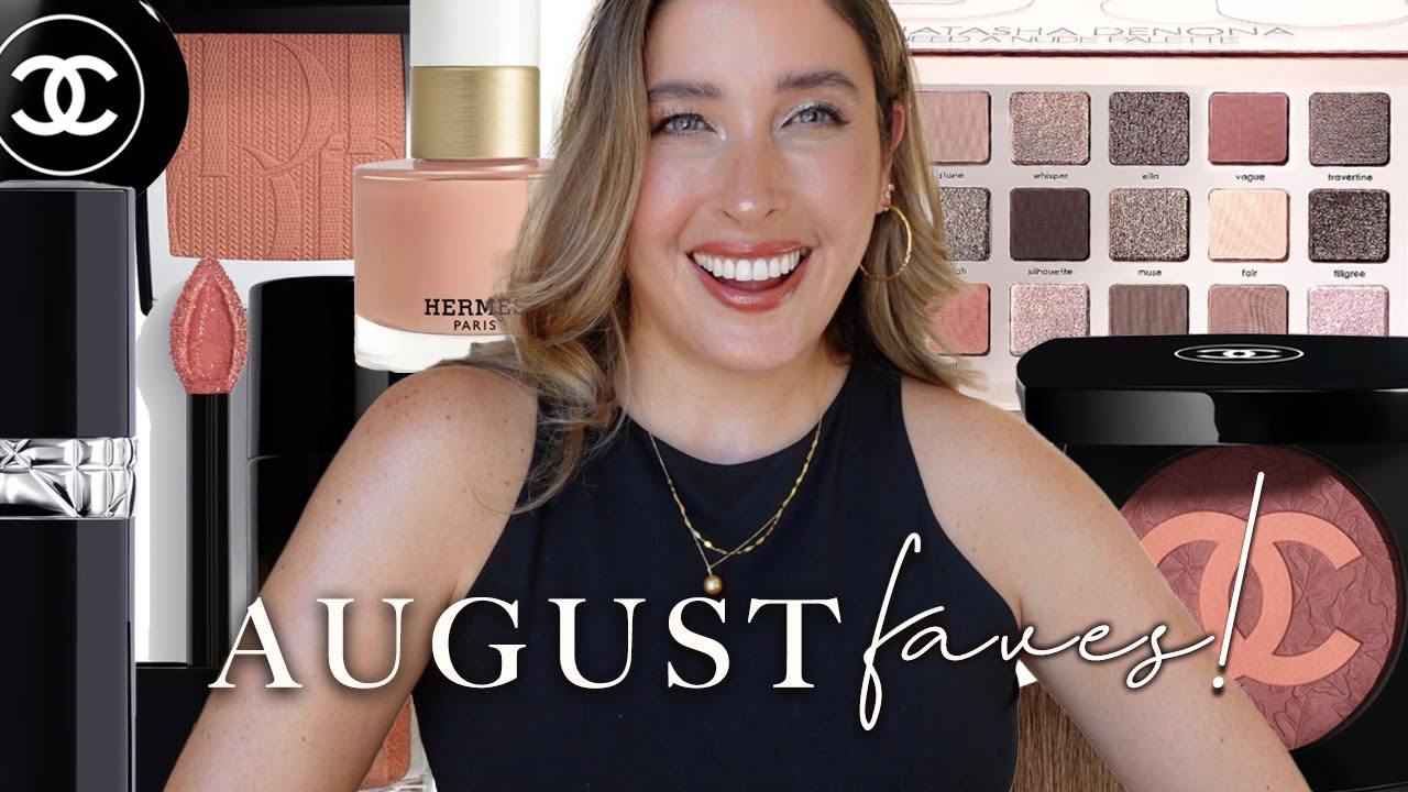 AUGUST BEAUTY & FASHION FAVORITES 2023 : ALL the Makeup, Skincare ...