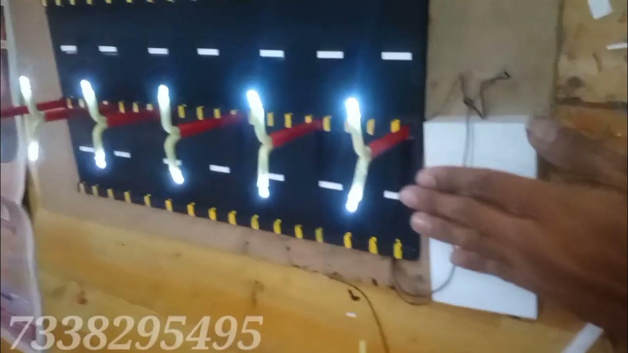 how to make automatic street light working model school project - YouTube