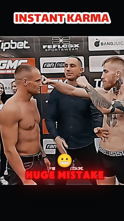 Arrogant Boxer Gets Instant Karma #boxing #mma #karma - YouTube