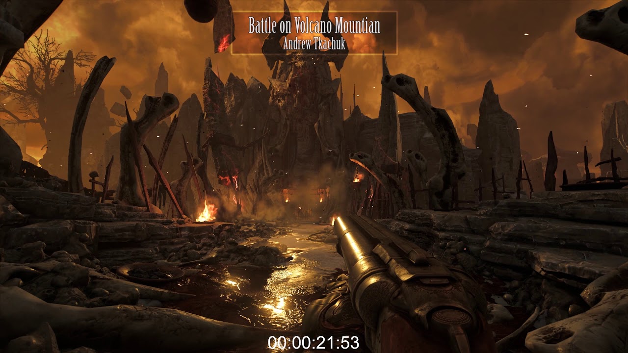 Battle Volcano Mountian | Epic Orchestral Action - YouTube