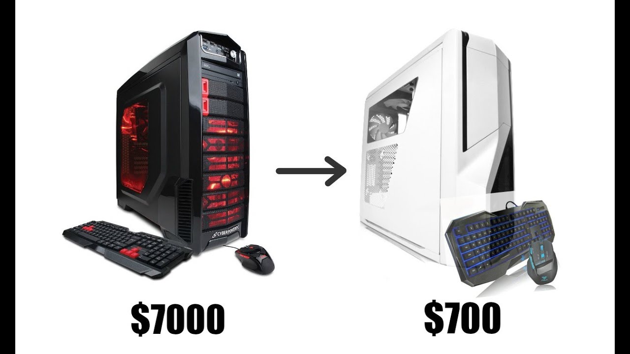 Build a $7000 Gaming PC for less than $700 - YouTube