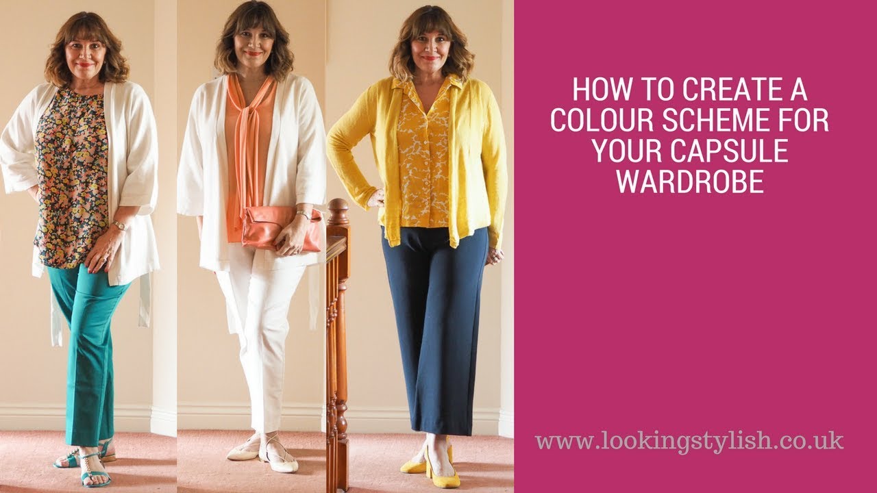 How to Create a Colour Scheme for a Capsule Wardrobe - YouTube