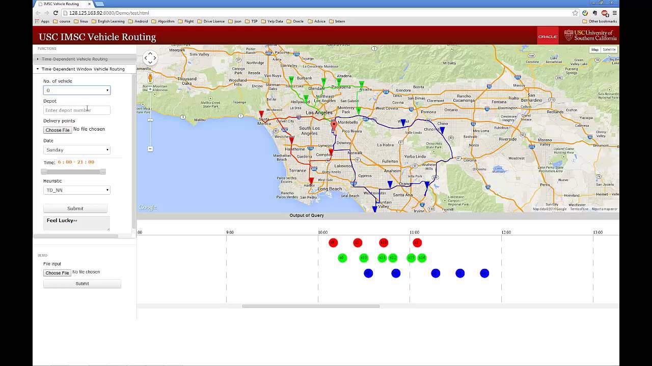 Time-Dependent Fleet Routing - YouTube