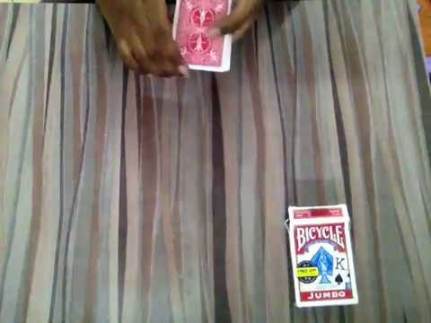 BIDDLE card trick (performance and tutorial) - YouTube