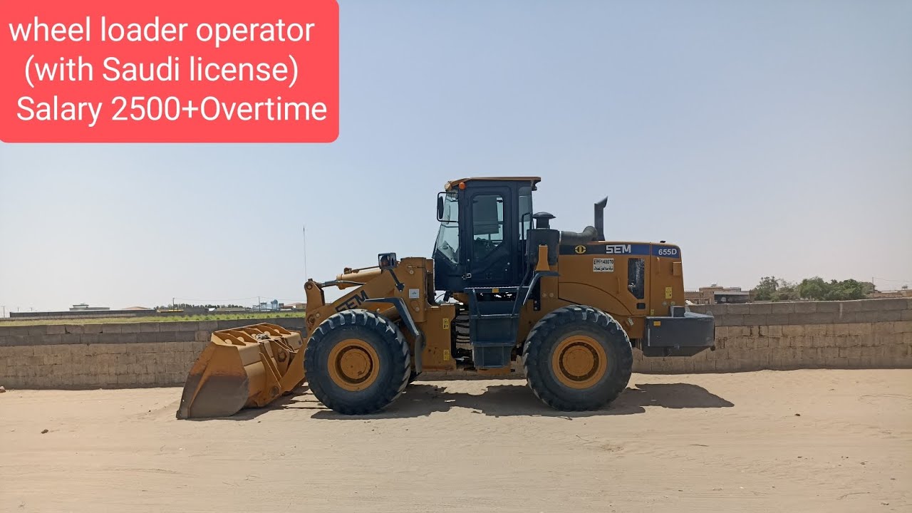 Wheel loader job in Saudi Arab Me kese kaam kiya jata hai ️funmastiy ...