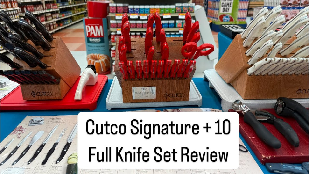 Cutco Signature + 10 Knife Set (Full Review) - YouTube