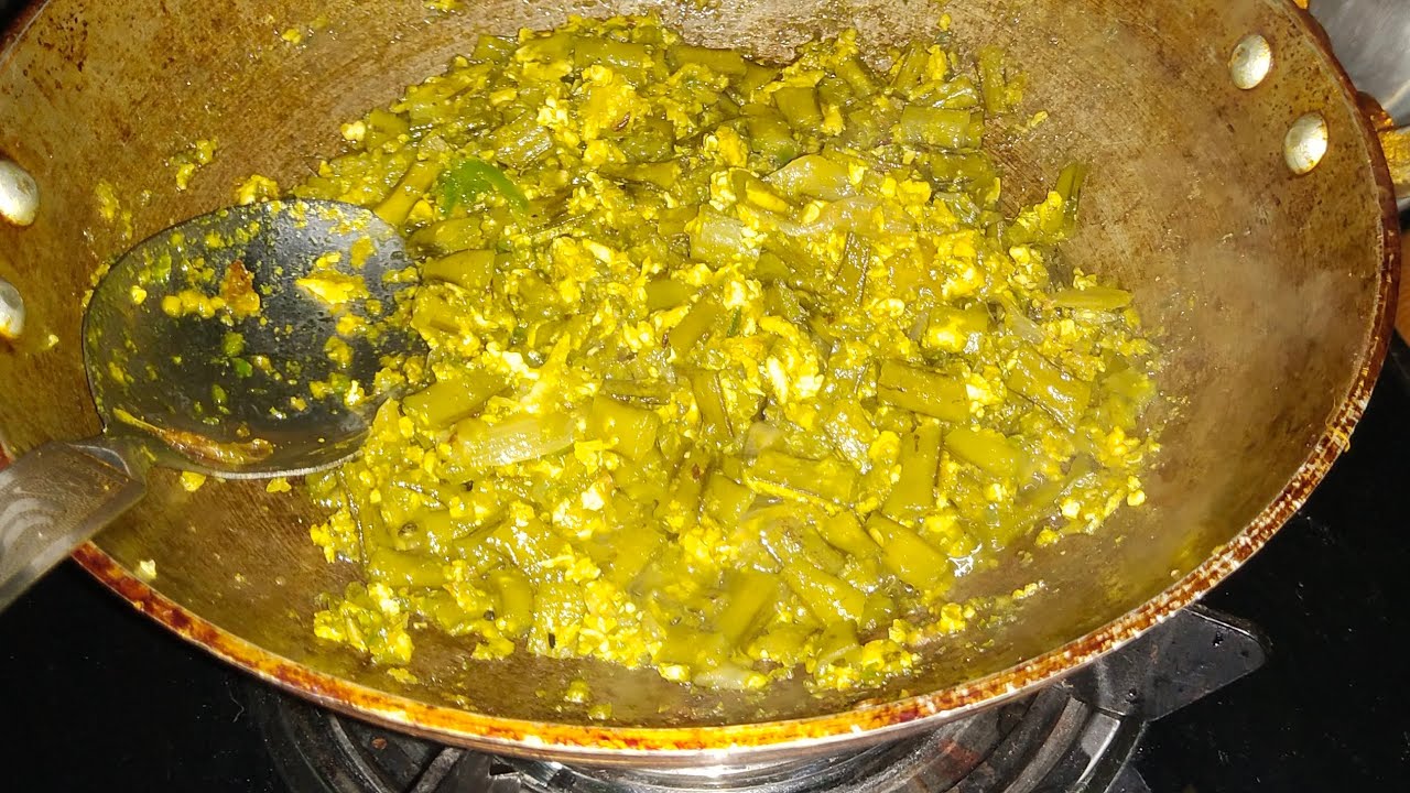 Goru chikkudu egg fry recipe (గోరుచిక్కుడు వేపుడు) / gokarakaya ...