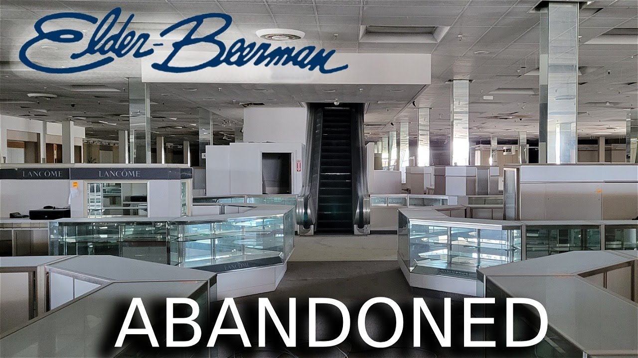 Exploring Inside an Abandoned Elder-Beerman. Toledo, Ohio. - YouTube