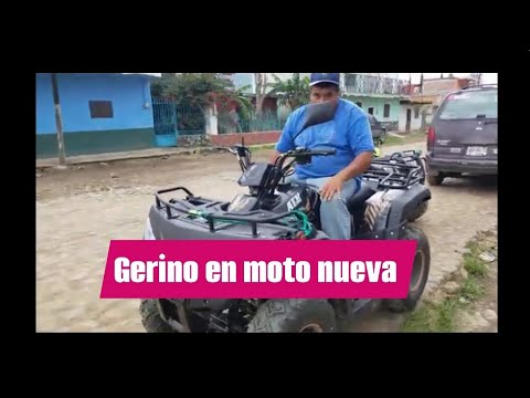 Gerino ya con moto nueva - YouTube