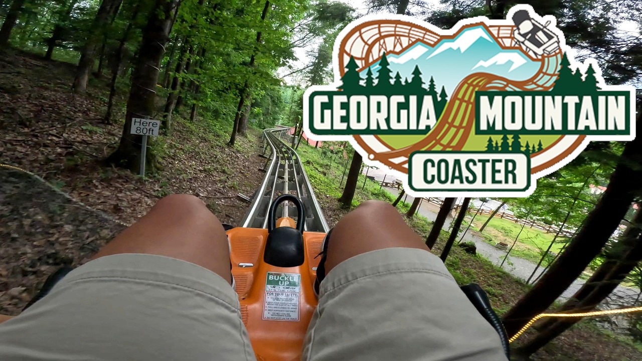 POV Georgia Mountain Coaster (Helen, Georgia) - YouTube