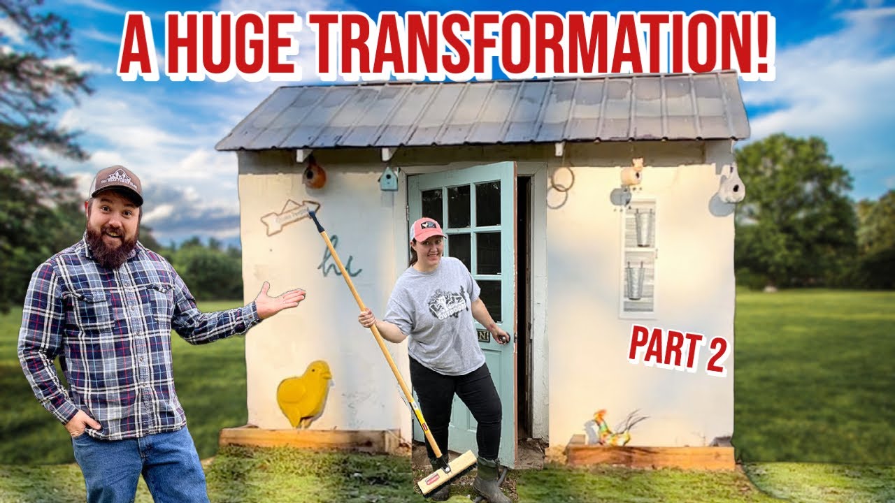 Transforming the Interior of our Chick Cottage for our Homestead | Part ...